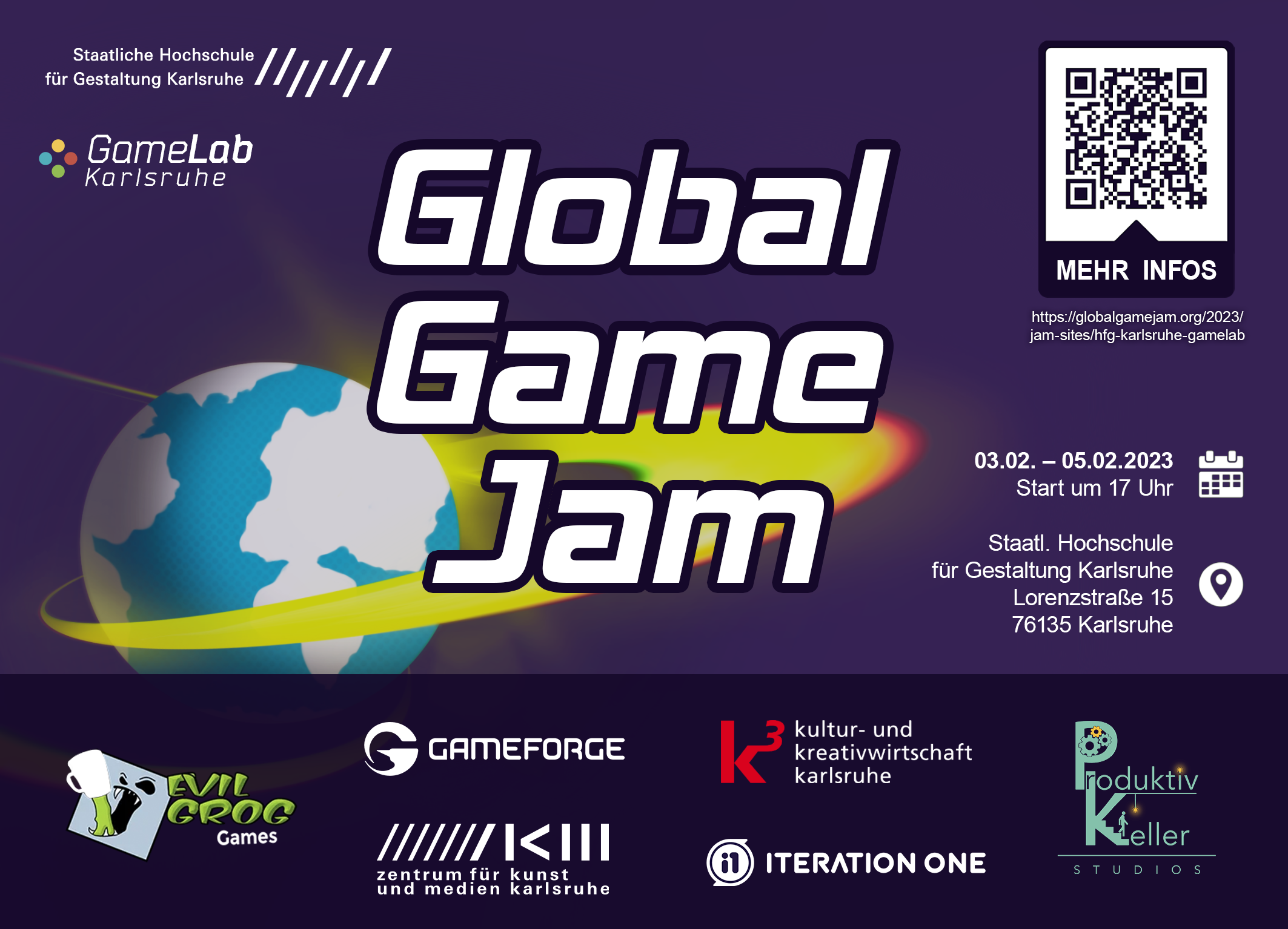 Global Game Jam 2023 03.02.23-05.02.23 | HfG Karlsruhe
