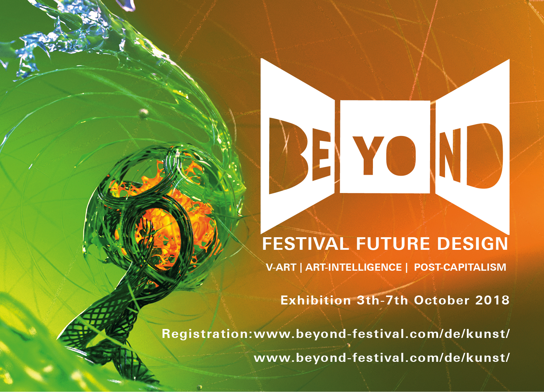 BEYOND Festival Future Design 2018 – 03.–07. Oktober 2018 | HfG Karlsruhe