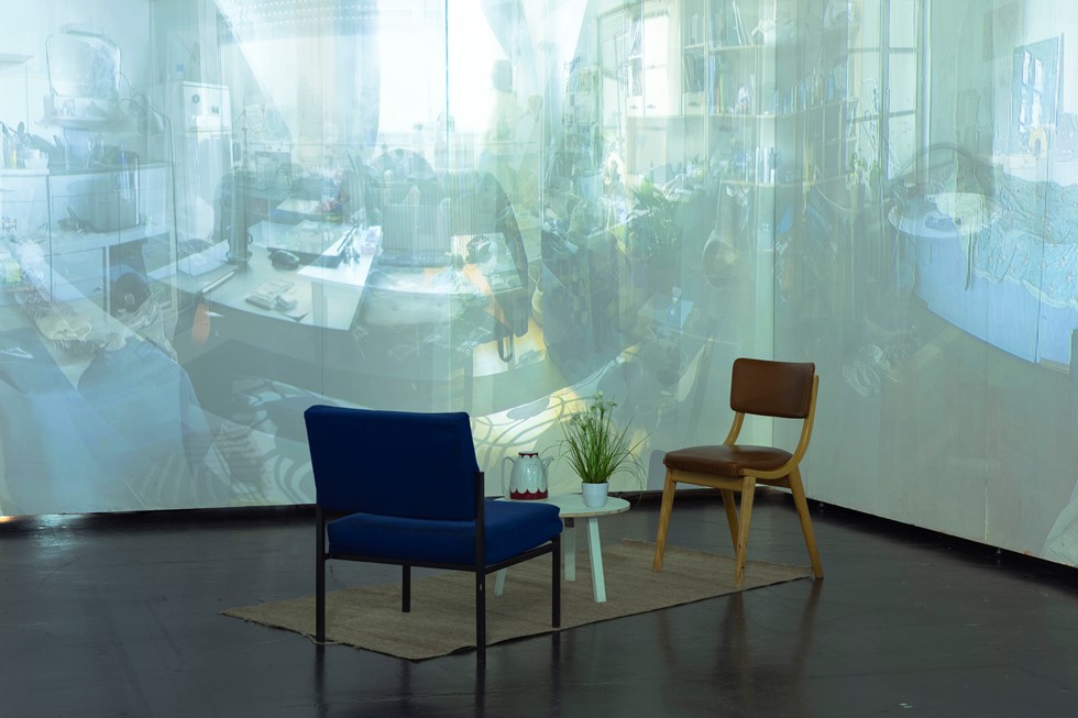 Juhee Han: ROOM: inside of the four Pilars | HfG Karlsruhe